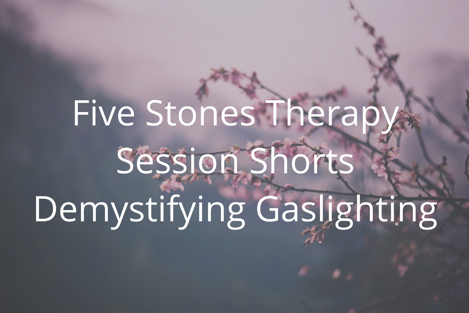Demystifying Gaslighting - Five Stones Therapy Demystifying Gaslighting - Five Stones Therapy