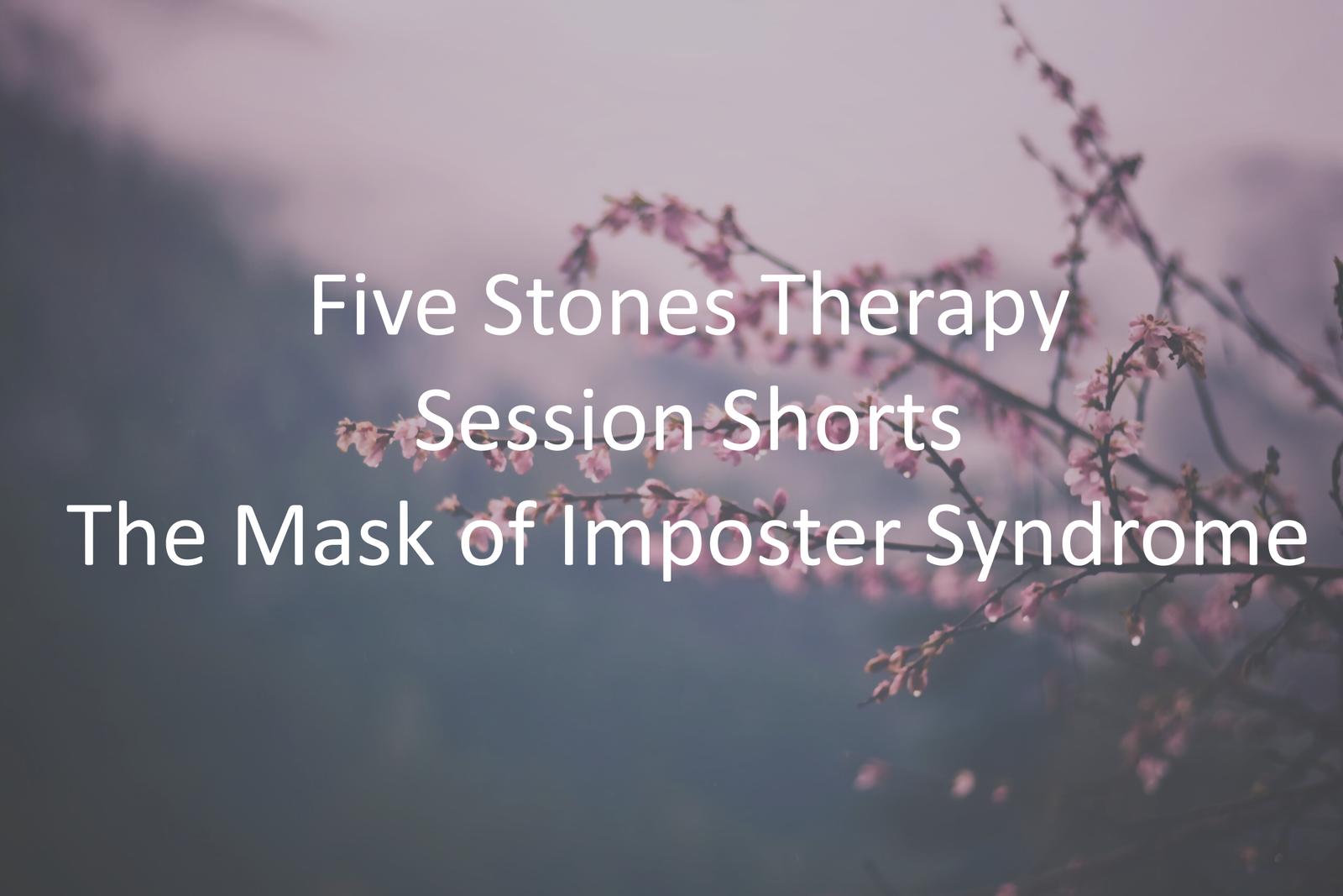 The Mask of Imposter Syndrome - Five Stones Therapy